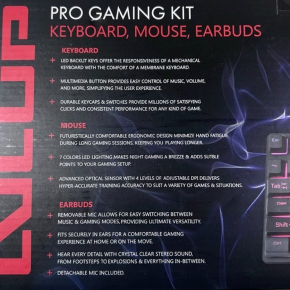 Vivitar | Computers, Laptops & Parts | Led Backlit Keyboard Led Mouse ...